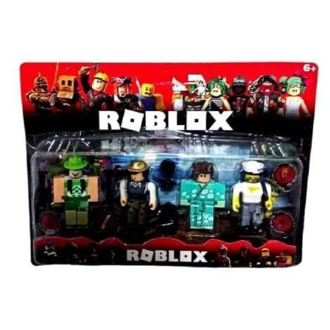 Set 4 Figurine tip Roblox 4, multicolor, 10 cm - eMAG.ro