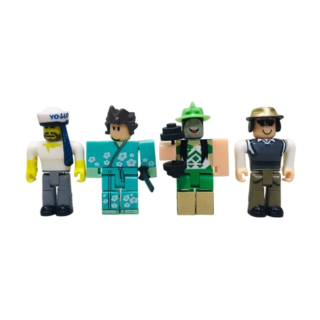 Set 4 Figurine tip Roblox 4, multicolor, 10 cm - eMAG.ro