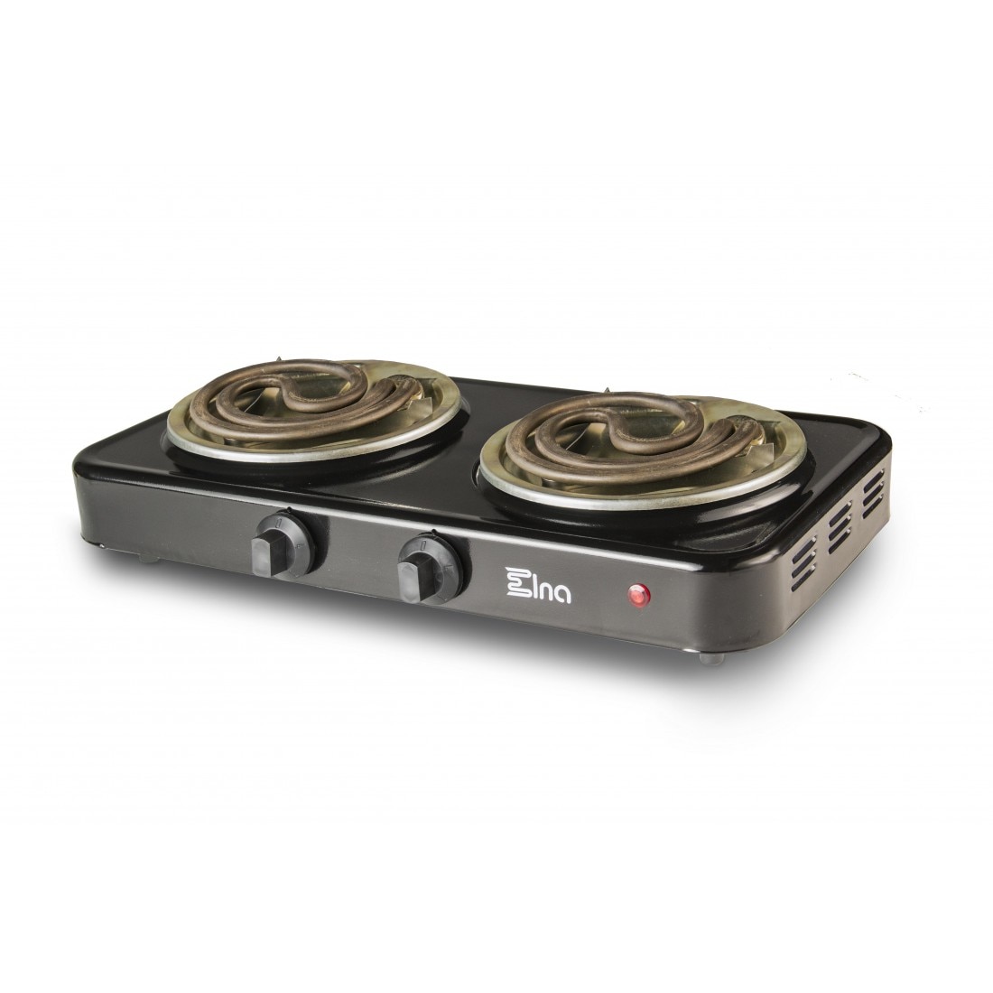Plita electrica 2000W cu 2 ochiuri spirale late Elna 020 - eMAG.ro