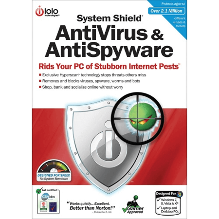 Licenta 2024 pentru iolo System Shield ANtiVirus & ANtiSpyware - 1-AN ...