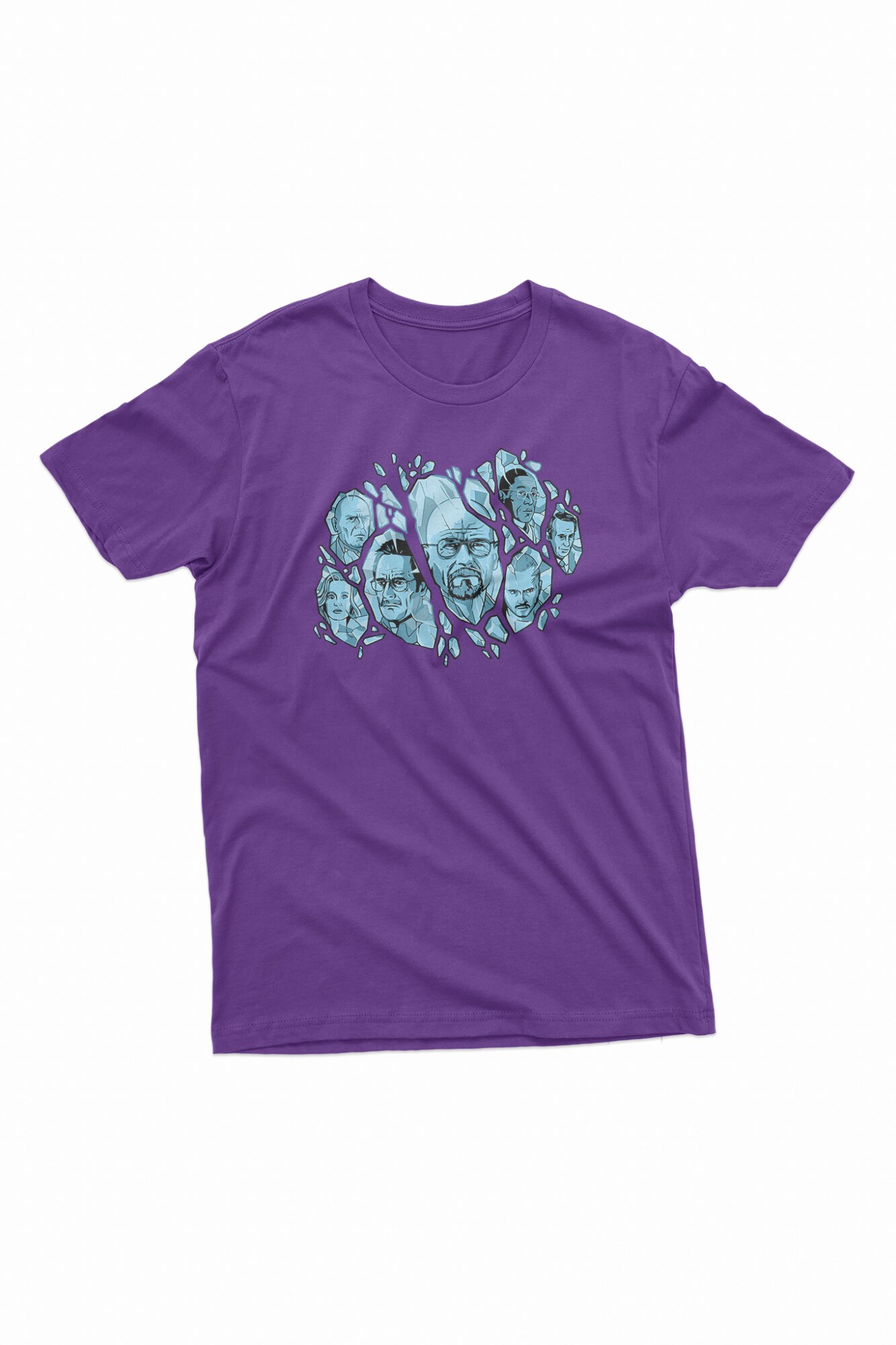 Tricou barbati, Breaking Bad Met Cristal, Dark Purple, M - eMAG.ro