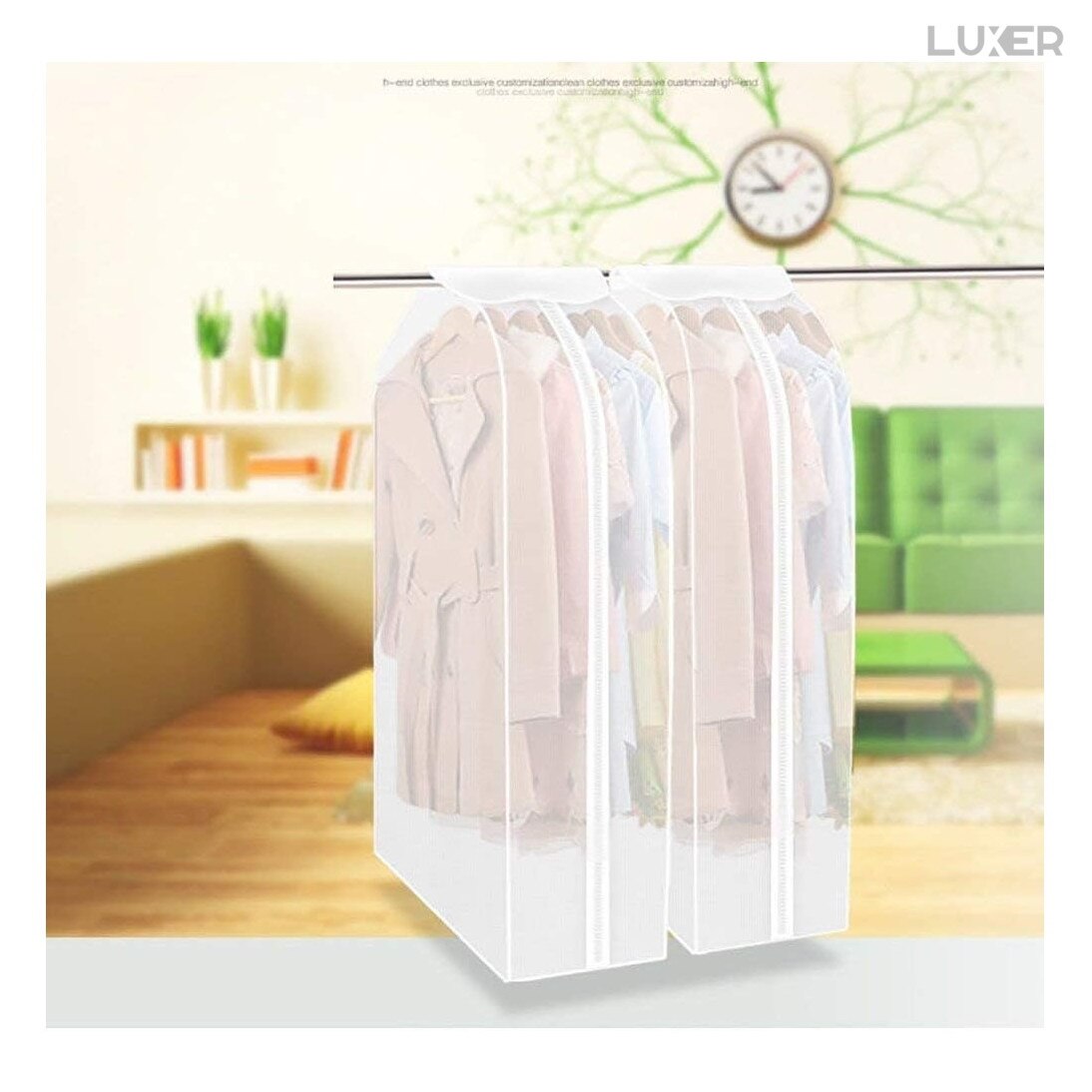 Husa Impermeabila Pentru Protectie Haine In Dulap/Dressing, Lungime 60 ...