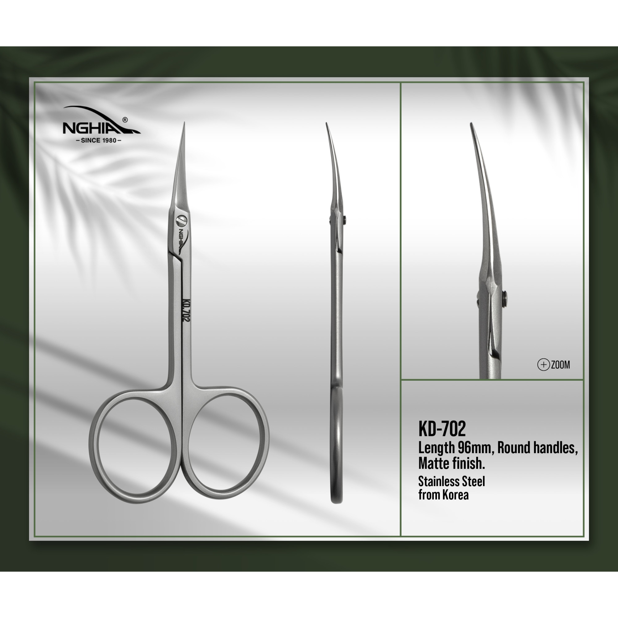 Forfecuta profesionala pentru cuticule Nghia, KD-702 - eMAG.ro