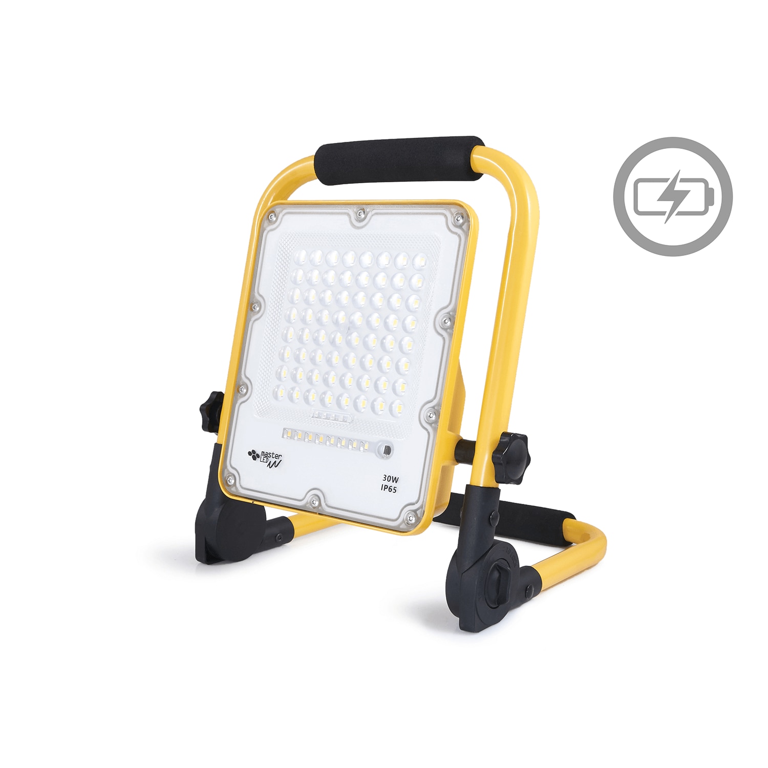 Proiector, LED Siga portabil cu halogen 30W 5AH, alb neutru (4500K ...