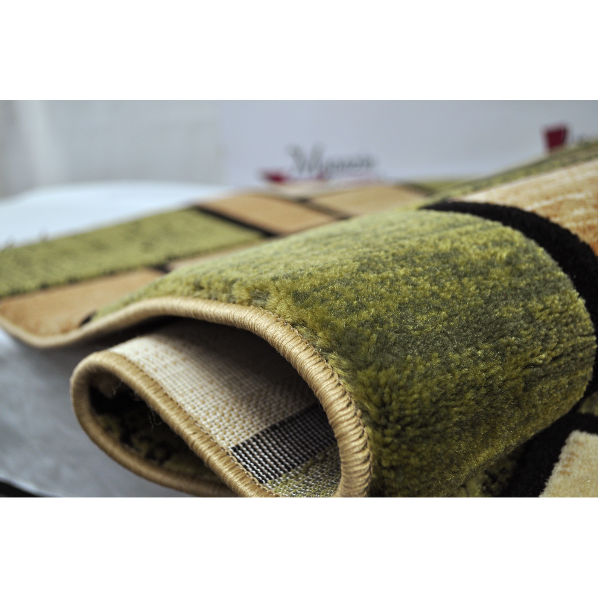 Traversa moderna cu nuanta de verde t22 - eMAG.ro