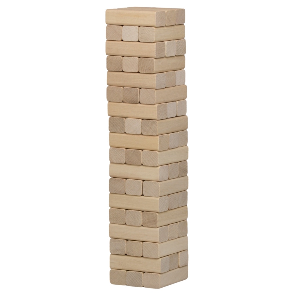 Joc Jenga classic, Premium, 54 buc, lemn fag, OnemisFlot - eMAG.ro