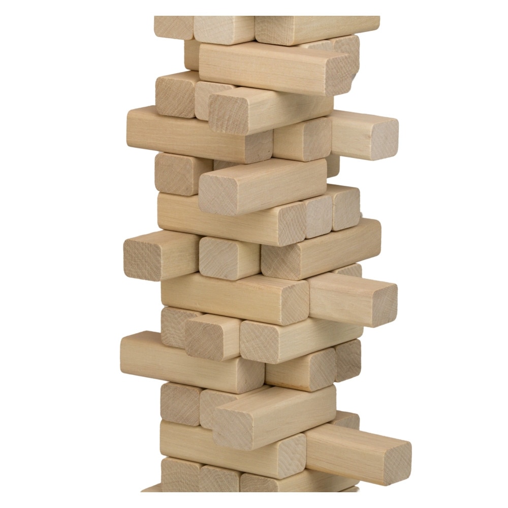 Joc Jenga classic, Premium, 54 buc, lemn fag, OnemisFlot - eMAG.ro