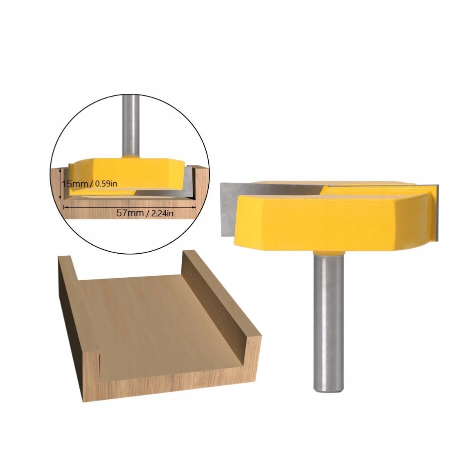 Freza, 8 mm, Galben - eMAG.ro