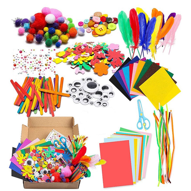 Set de materiale pentru jucarii educative realizate manual, Senmase ...
