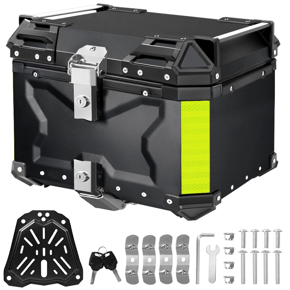 Geanta moto topcase, Portbagaj pentru motocicleta, Latauar, Aluminiu ...