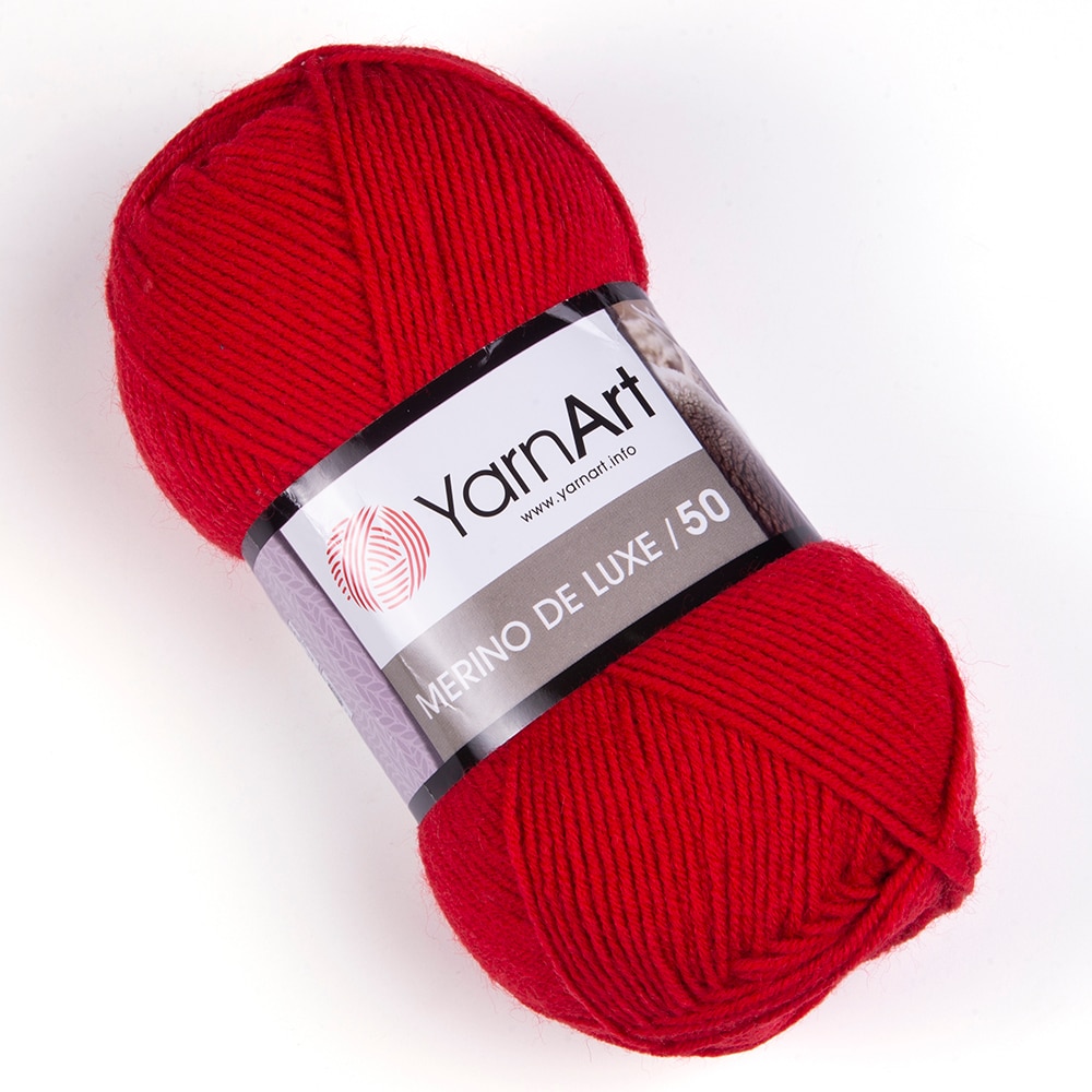 Fir Yarn Art Merino De Luxe 50, culoare 156, 50% lana si 50% acril ...