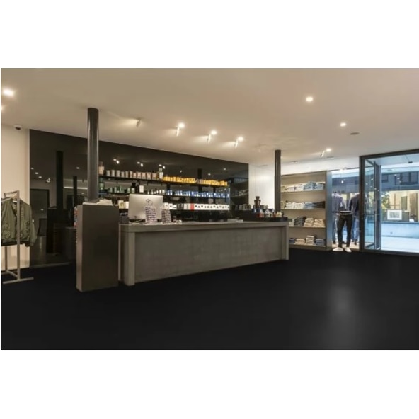 Covor Linoleum Expo, Negru, 2m latime cu 30lungime, 999E - eMAG.ro