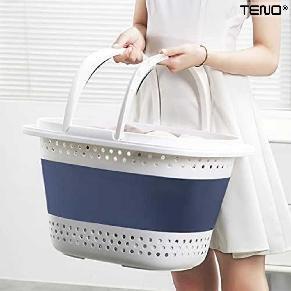 Cos de Rufe Pliabil cu Manere Teno®, organizare si depozitare ...