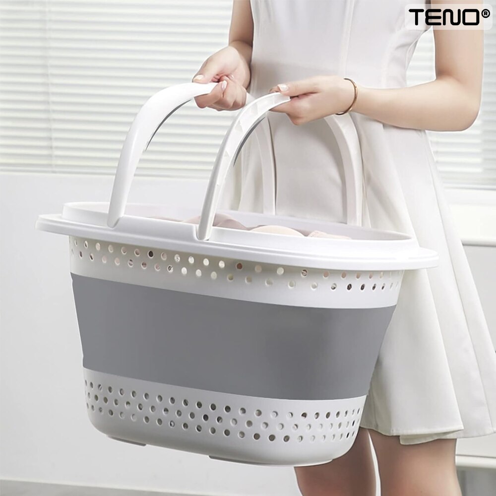 Cos de Rufe Pliabil cu Manere Teno®, organizare si depozitare ...