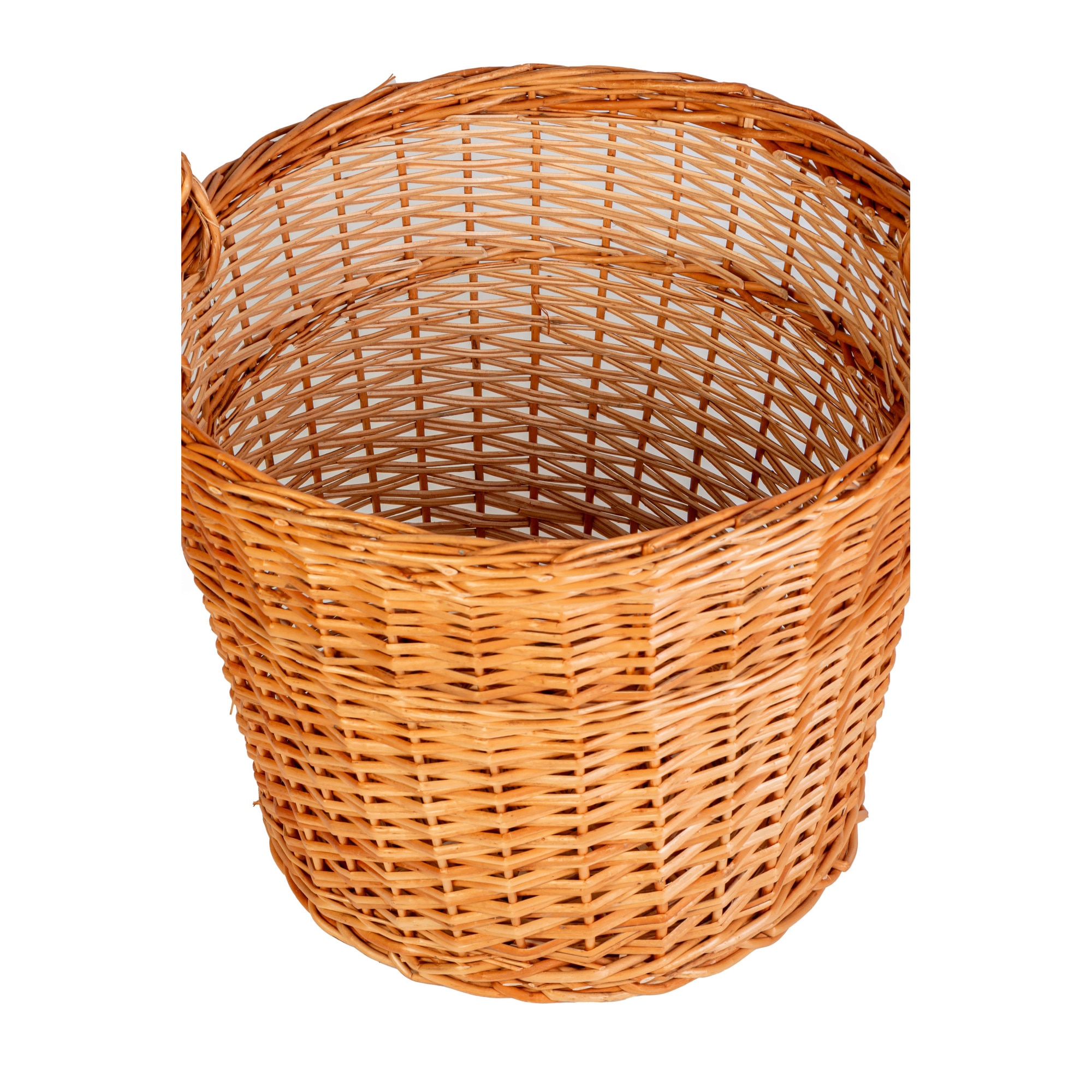 Cos din rachita cu manere, 53 cm - eMAG.ro