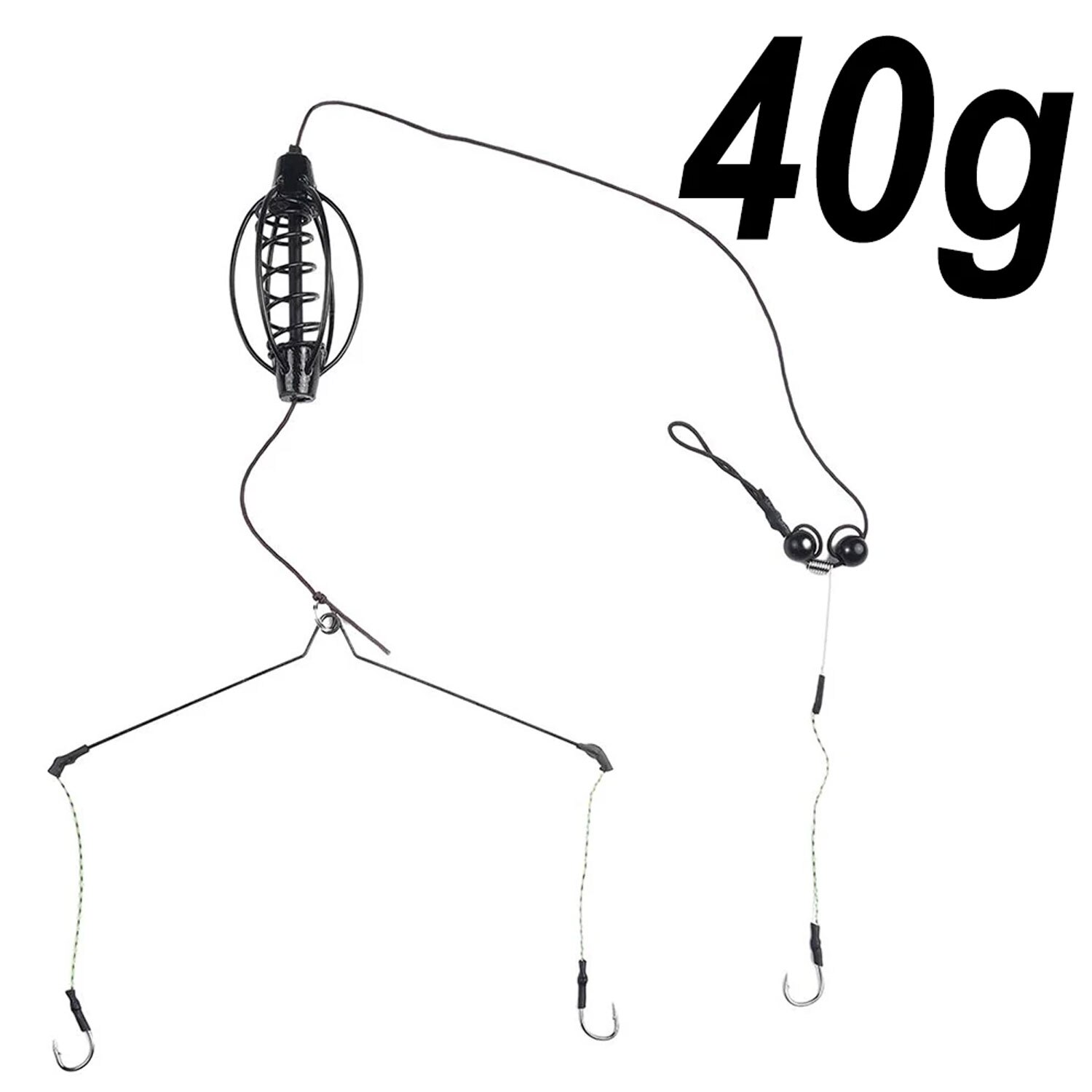 Set 4 Montura crap, RASK, Carlig nr10, 40 g - eMAG.ro