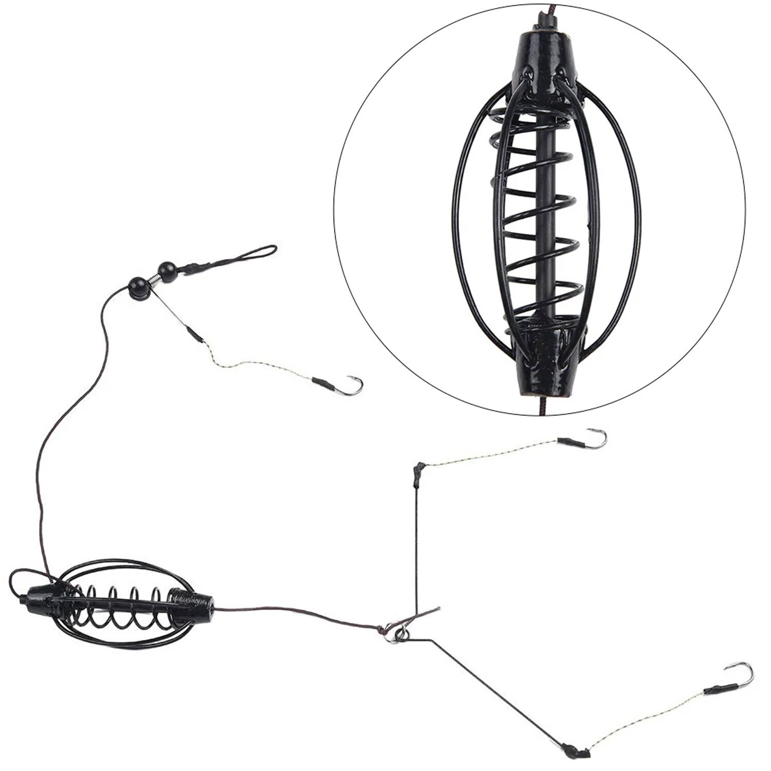 Set 4 Montura crap, RASK, Carlig nr10, 40 g - eMAG.ro
