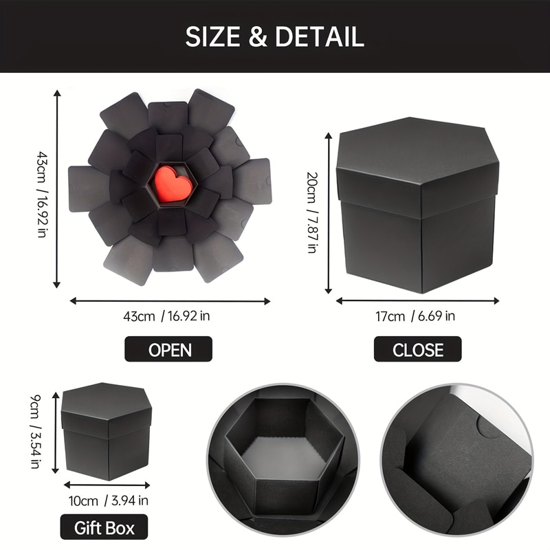 Направи си сам албум за снимки, WALALLA, експлодираща подаръчна кутия ...