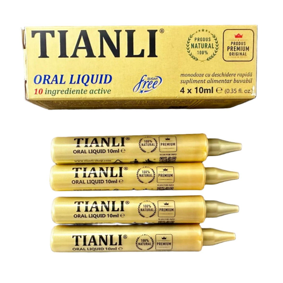 Tianli potenta si erectie 4 fiole x 10ml, Energo Vitalis - eMAG.ro