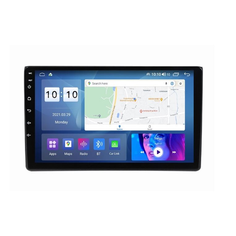 Navigatie auto universala 9 inch 2GB RAM 64GB ROM Android Auto Cablu ...