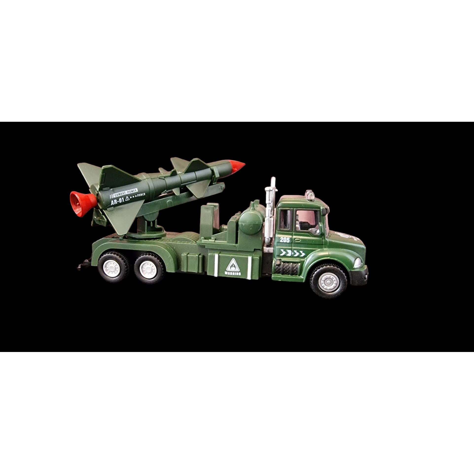 Jucarie camion de armata verde lansator rachete - eMAG.ro