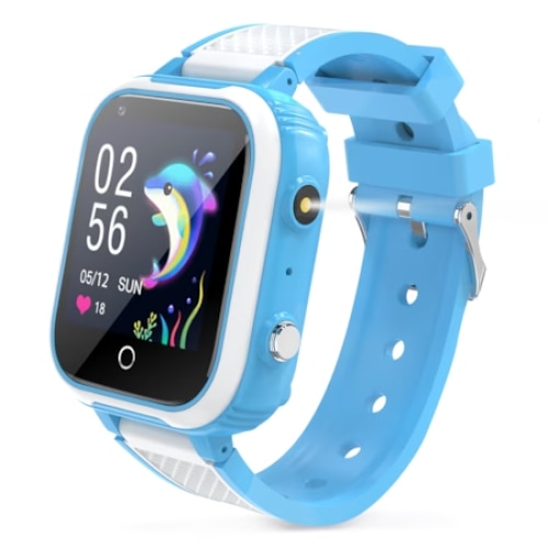 Ceas Smartwatch copii 4G cu GPS, DH9S, functie Telefon, apel Video si ...