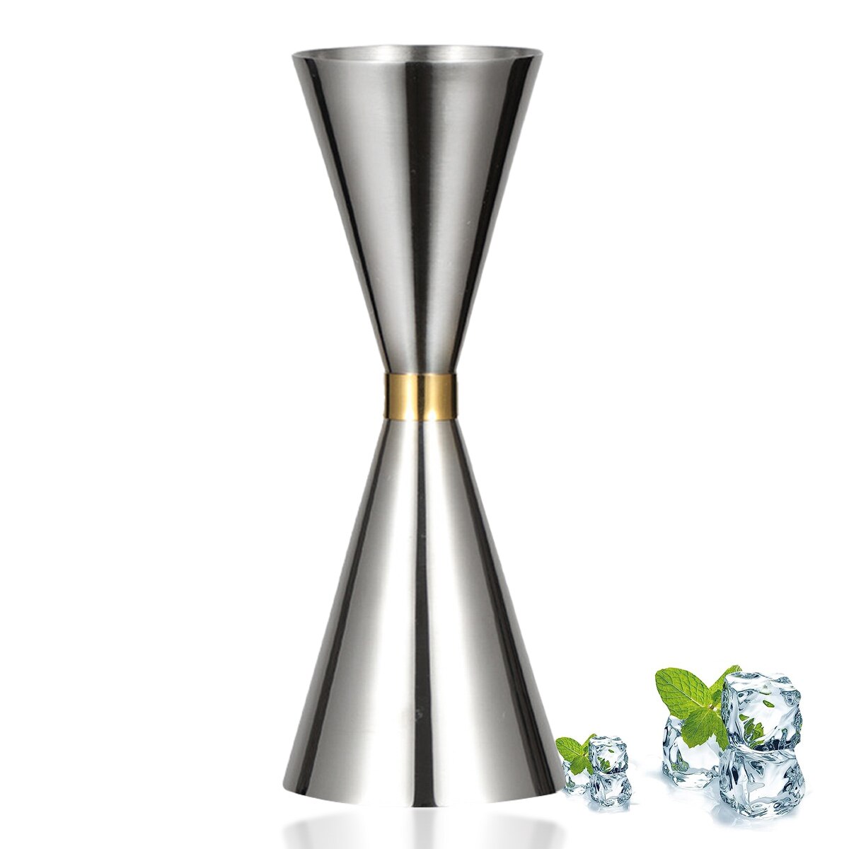 Jigger, Inox, Argintiu - eMAG.ro