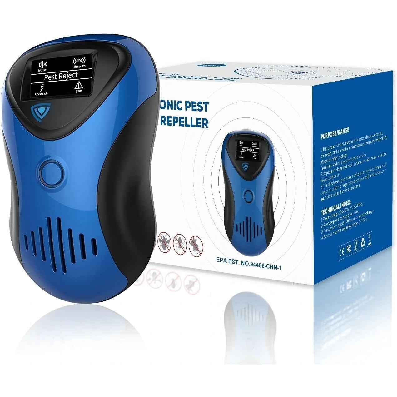 Aparat electronic cu ultrasunete 4in1, Excitat®, rezonanta acustica ...