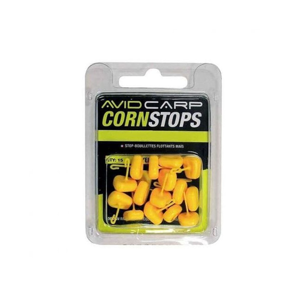 Stopper Avid Carp Corn Stops Yellow - eMAG.ro