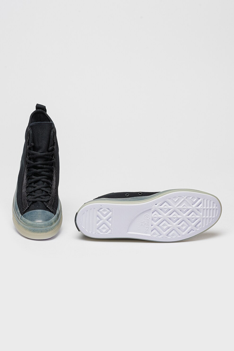 Converse, Tenisi inalti Chuck Taylor All Star, Negru, 7.5 - eMAG.ro