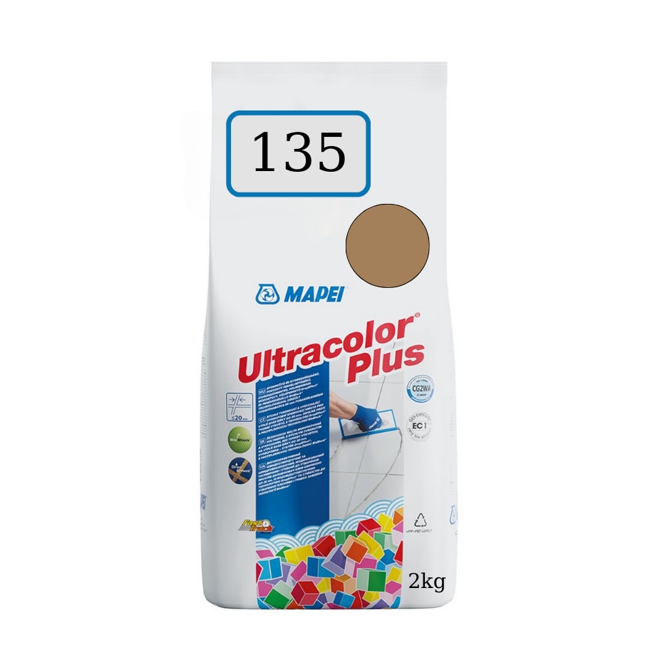 Chit de rosturi gresie si faianta UltraColor Plus 135 Golden Dust, 2kg ...
