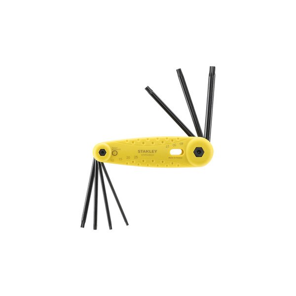 Set chei torx pliabile, 7 elemente, T10-T40, Stanley STHT0-69323 - eMAG.ro
