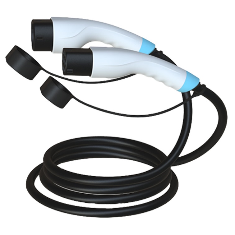 Cablu incarcare masini electrice, Type 2, 32A, Trifazic, 22kW, cablul ...