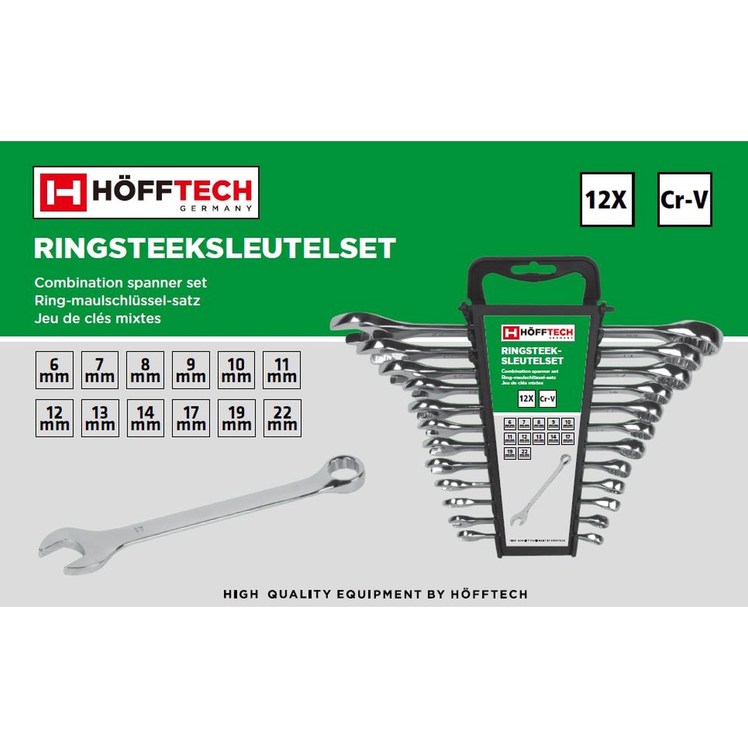 Set 12 chei combinate Cr-V FP - eMAG.ro
