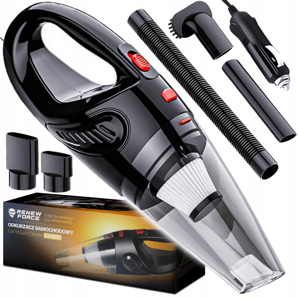Aspirator Auto Multifunctional cu Alimentare DC 12V USB, Capacitate 0 ...