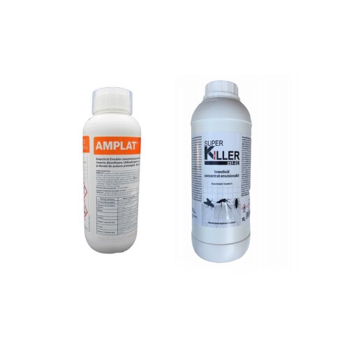 Set Insecticide Amplat, 1 litru + Super killer 25T EC, 1l - eMAG.ro