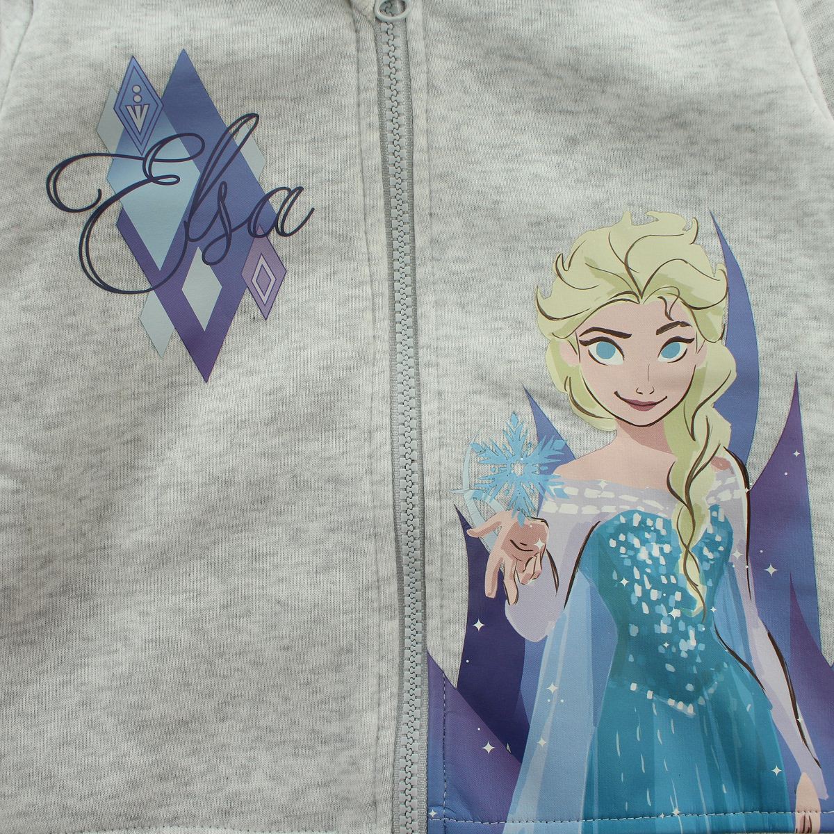 Trening fete Disney Elsa Frozen, model cu gluga - eMAG.ro