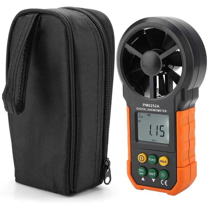 Anemometru profesional pentru masurarea vantului si a fluxului de aer ...