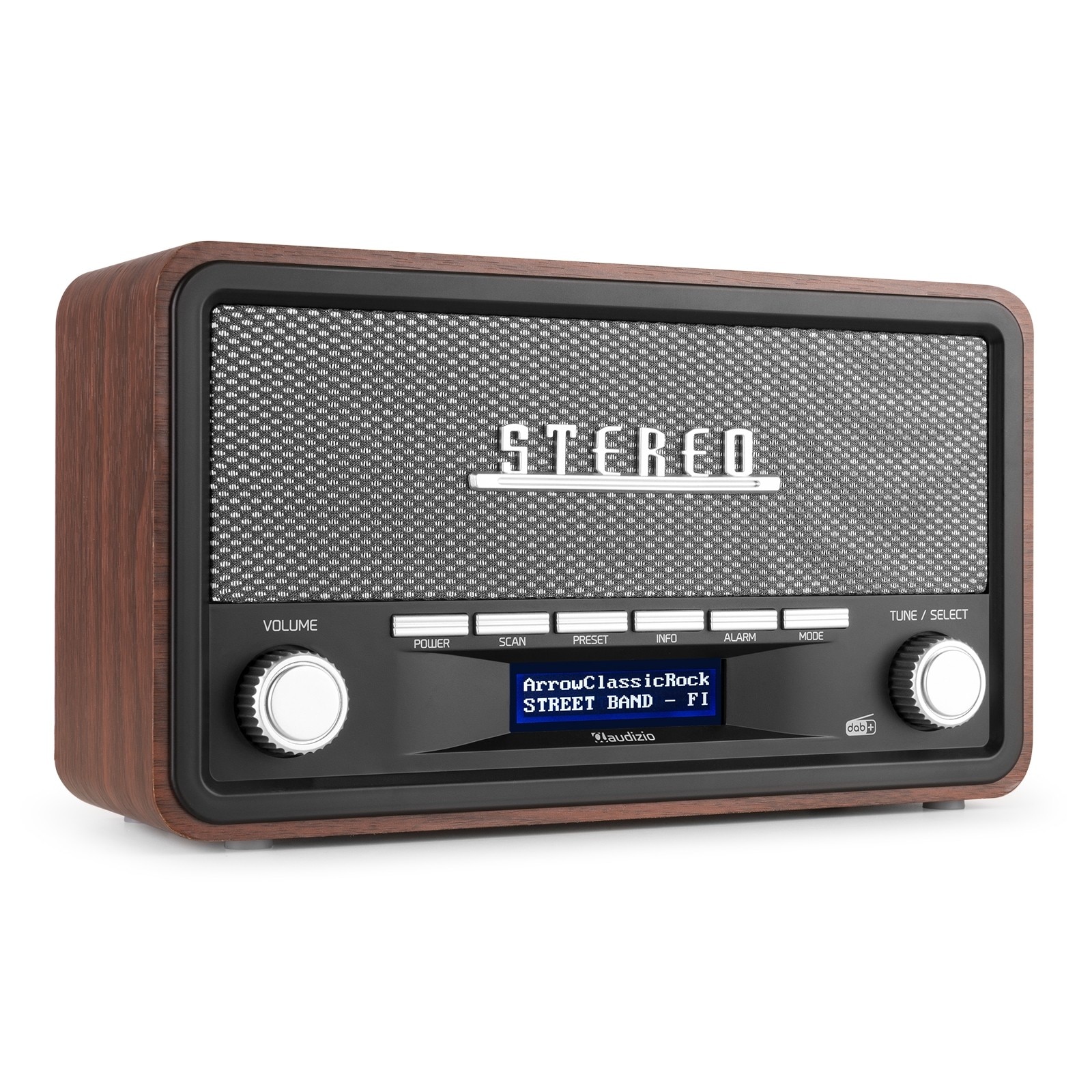 Radio FM DAB+, 50W, Bluetooth, gri, Audizio FOGGIA - eMAG.ro