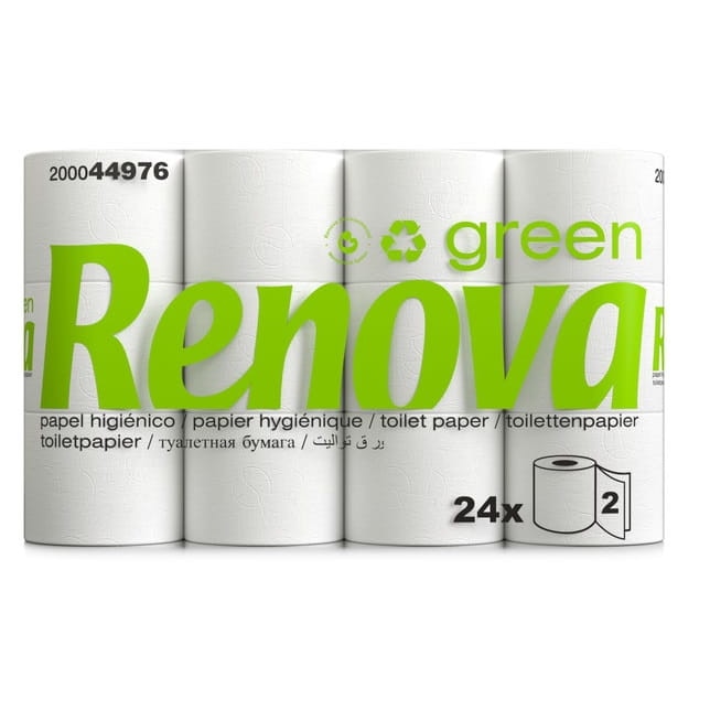 Renova Green WC papír 24 tekercs - eMAG.hu