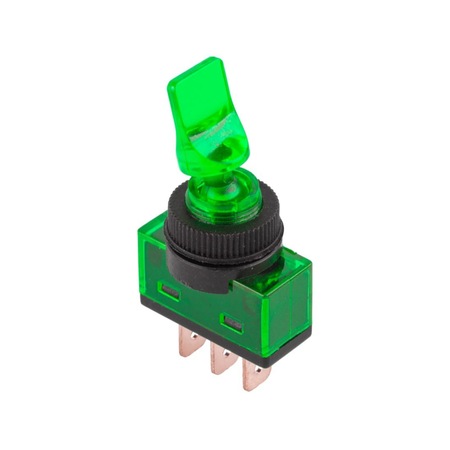 Intrerupator basculant, ASW-14D, Verde - eMAG.ro