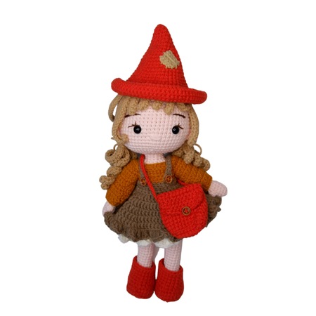 Papusa Hazel, Crosetata Manual, Jucarie Lucrata Manual, Amigurumi ...