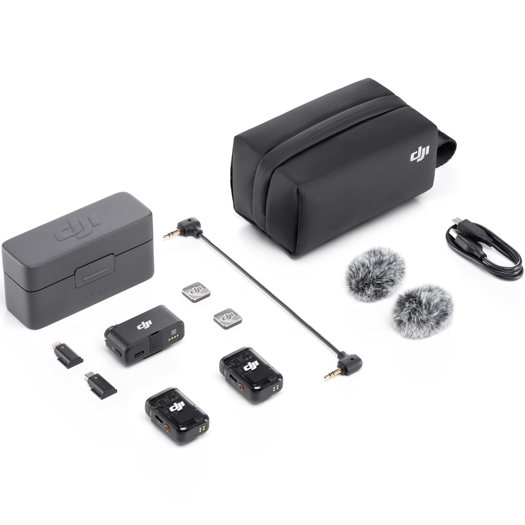Kit microfon wireless 2 DJI (2TX+1RX) - eMAG.ro