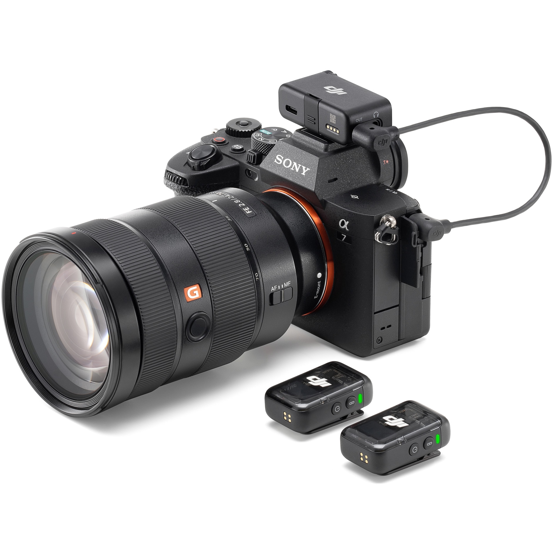 Kit microfon wireless 2 DJI (2TX+1RX) - eMAG.ro