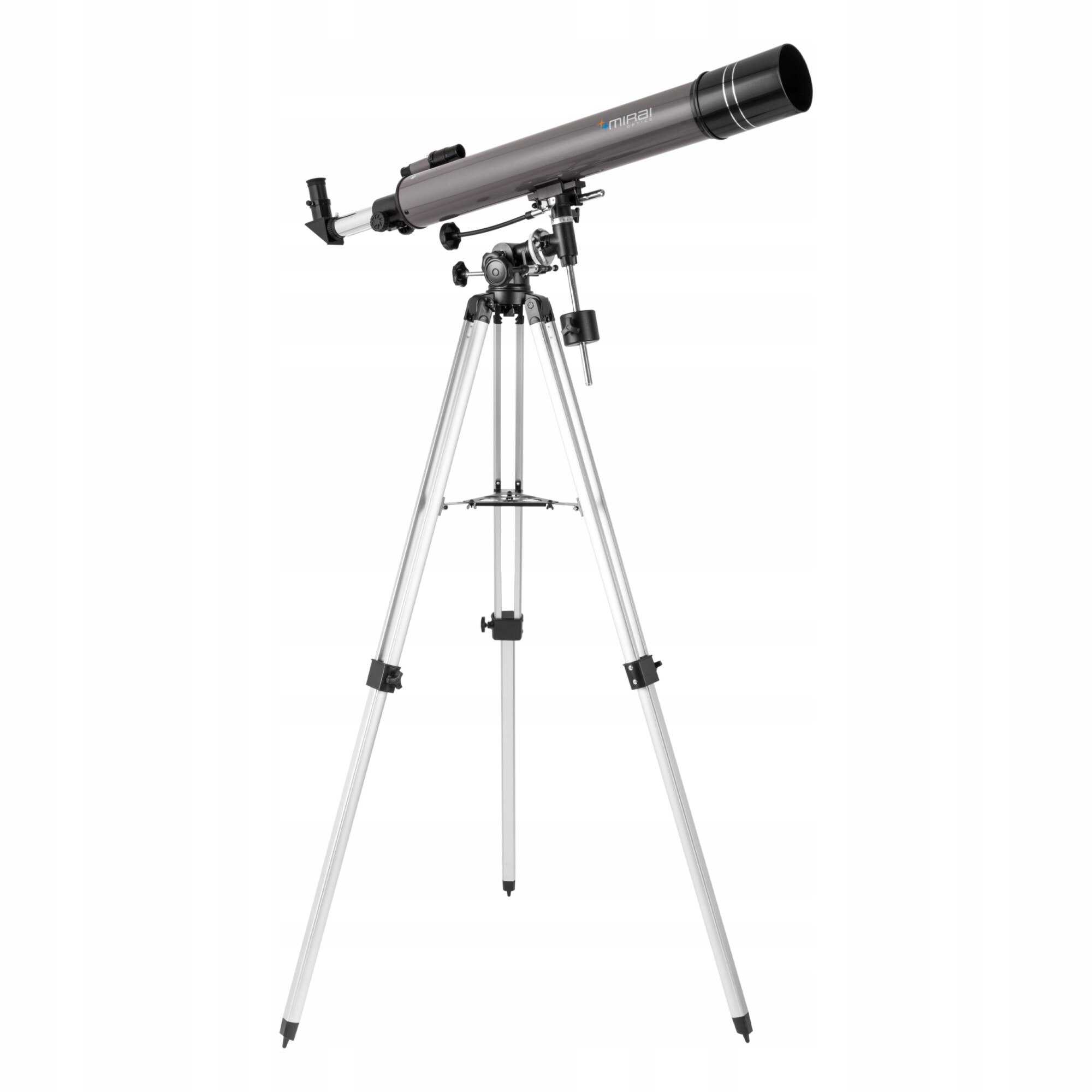 Telescop astronomic cu accesorii, Mirai Optics, 675x, 900mm, Gri - eMAG.ro