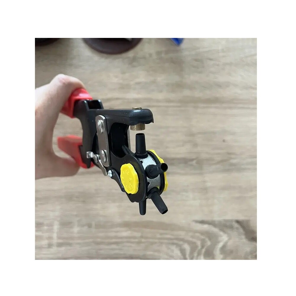 Cleste preducea profesional pentru perforat curele, Rosu, 2mm, 2.5mm ...