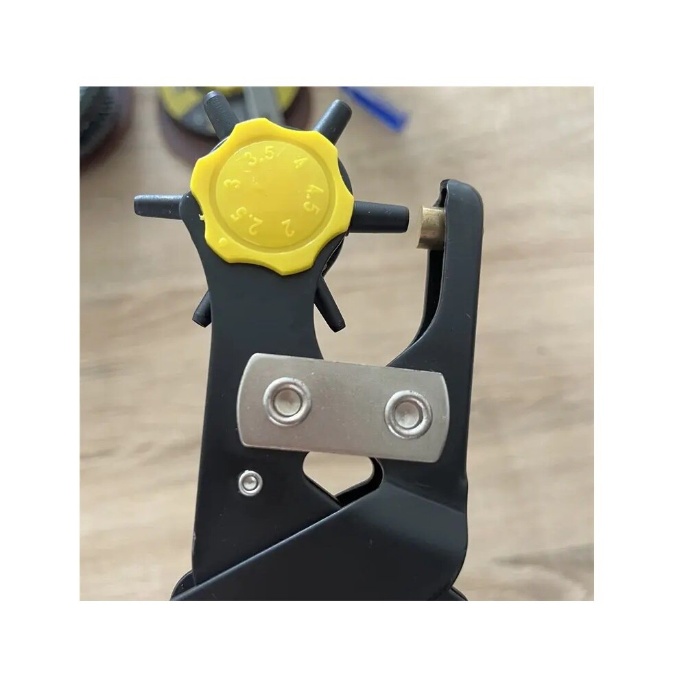 Cleste preducea profesional pentru perforat curele, Rosu, 2mm, 2.5mm ...