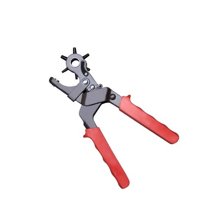 Cleste preducea profesional pentru perforat curele, Rosu, 2mm, 2.5mm ...