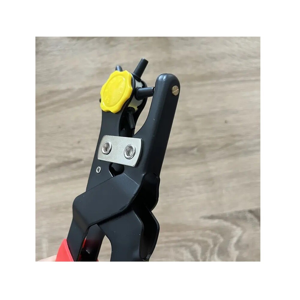 Cleste preducea profesional pentru perforat curele, Rosu, 2mm, 2.5mm ...