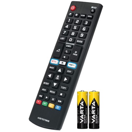 Telecomanda TV, Compatibila cu toata gama LCD LG, Smart, AKB75375608, 303K, AKB75095308, Negru ...
